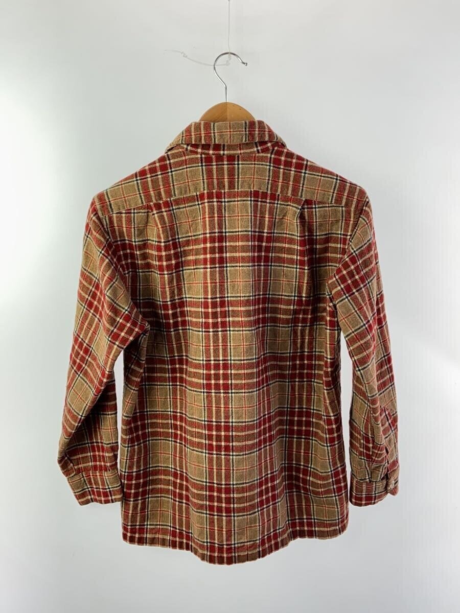 PENDLETON(ペンドルトン) / 長袖シャツ/M/ウール/BRW/チェック/70s/USA製 | 古着の販売・通販ならセカンドストリート