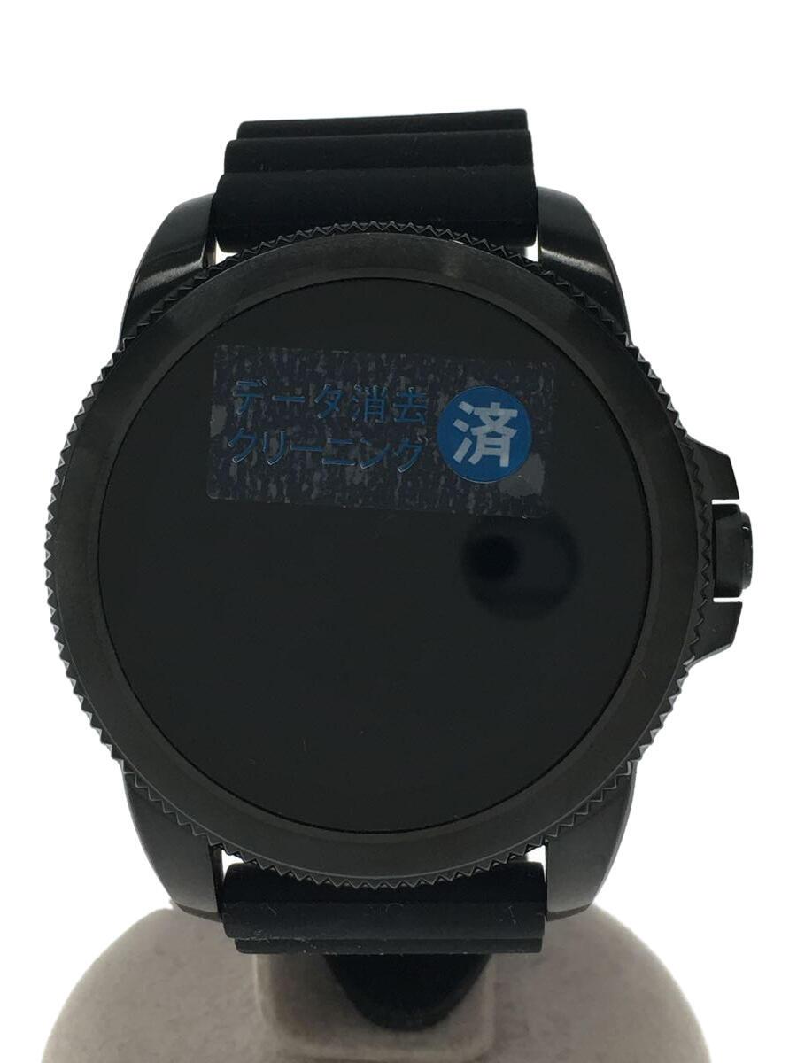 FOSSIL(フォッシル) / スマートウォッチ/デジタル/ラバー/BLK/BLK/フォッシル/DW11F2 | 中古品の販売・通販なら ...