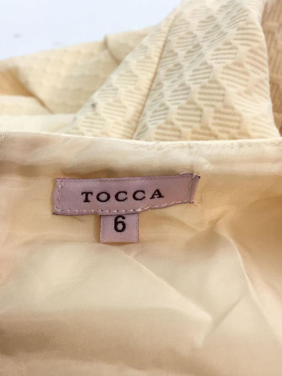 TOCCA(トッカ) / ノースリーブワンピース/6/ポリエステル/BEG | 古着の販売・通販ならセカンドストリート