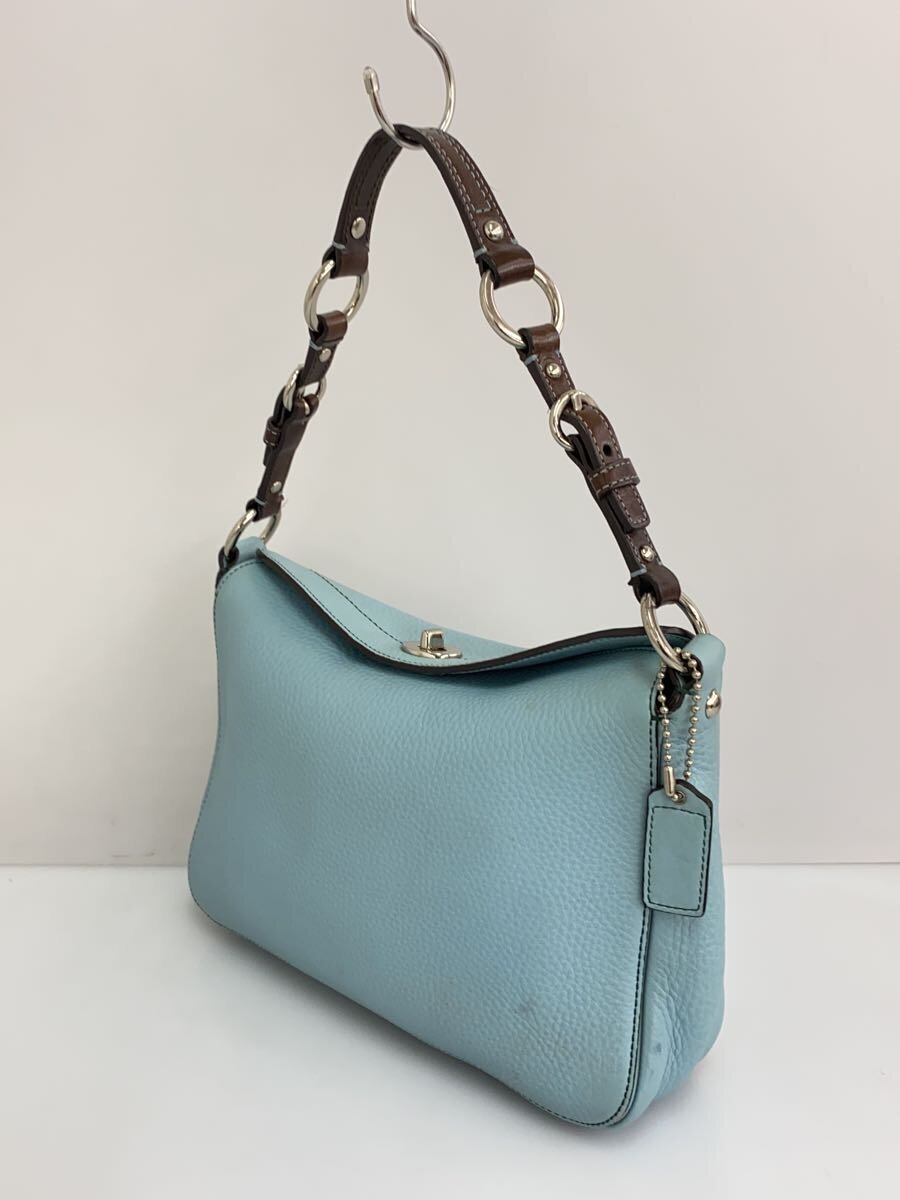 COACH(コーチ) / ハンドバッグ/レザー/BLU/8A38 | 中古品の販売・通販ならセカンドストリート