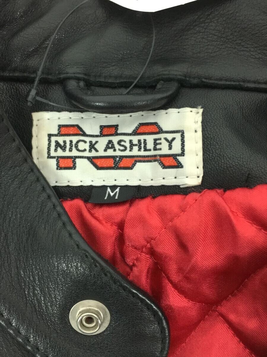 NICK ASHLEY(ニックアシュレイ) / シングルライダースジャケット/M/レザー/BLK// | 古着の販売・通販ならセカンドストリート