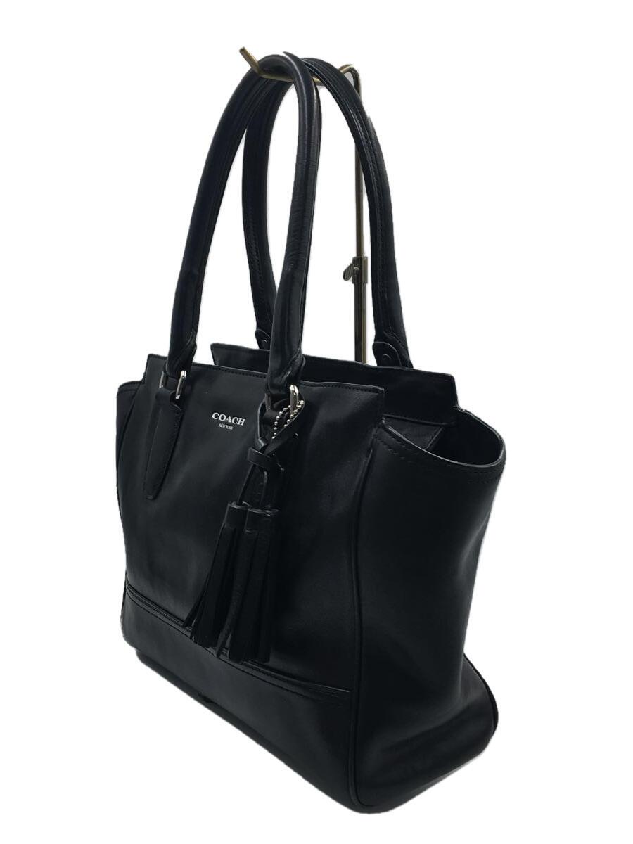COACH(コーチ) / ハンドバッグ/レザー/BLK/無地/D1273-19891 | 中古品の販売・通販ならセカンドストリート
