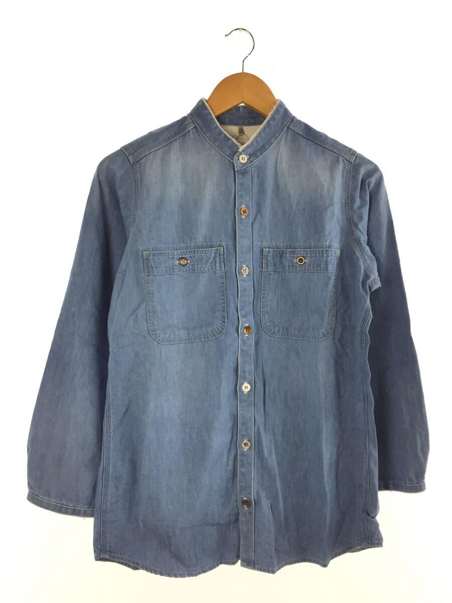 JOHN BULL(ジョンブル) / 長袖シャツ/FREE/コットン/インディゴ/AS994/バンドカラーシャツ/トップス | 古着の販売 ...