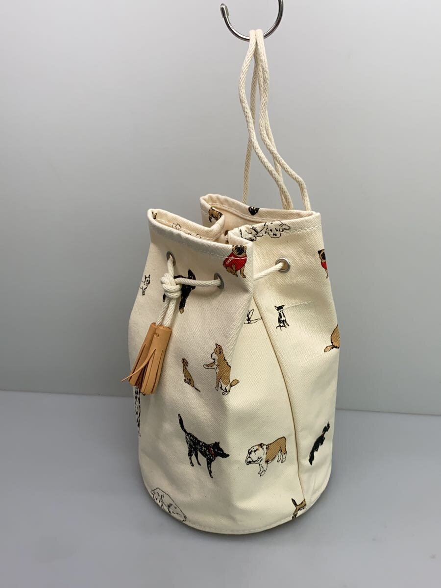 TEMBEA(テンベア) / トートバッグ/コットン/IVO/アニマル/03-6804-5278 | 中古品の販売・通販ならセカンドストリート