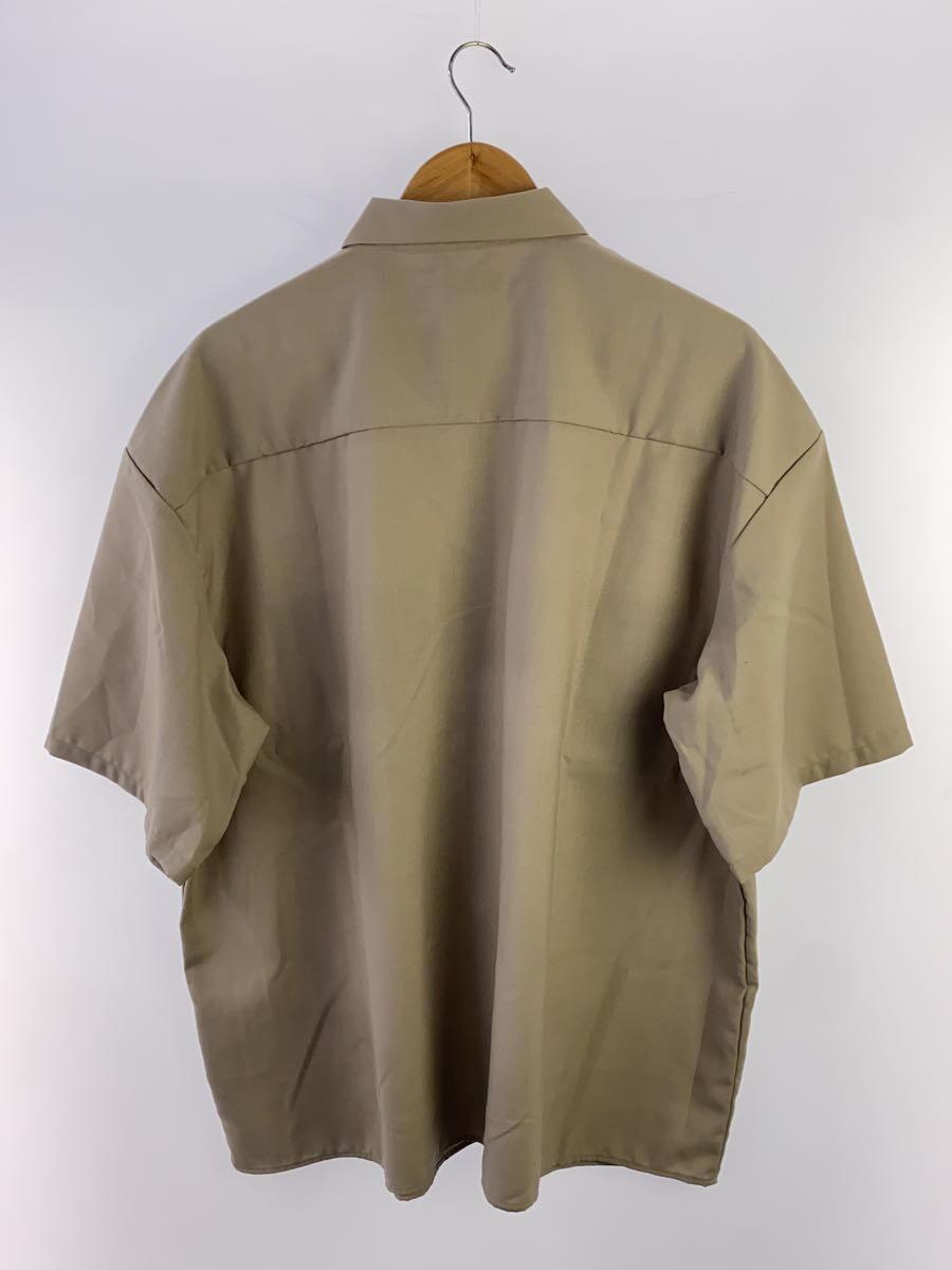 COOTIE(クーティー) / T/W FLY FRONT WORK S/S SHIRT/半袖シャツ/L/ベージュ/CTE-24S402 ...