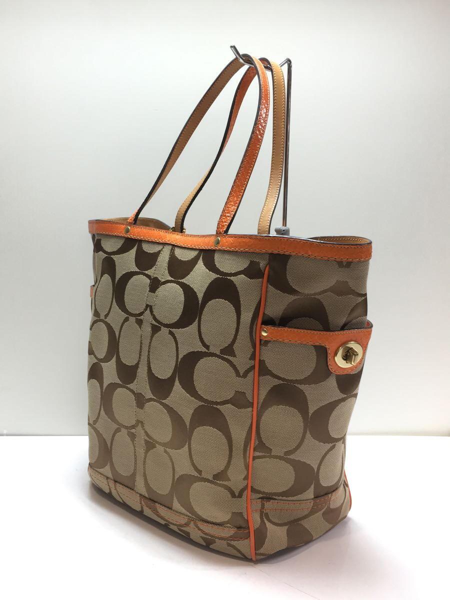 COACH(コーチ) / トートバッグ/キャンバス/BEG/総柄/8626 | 中古品の販売・通販ならセカンドストリート