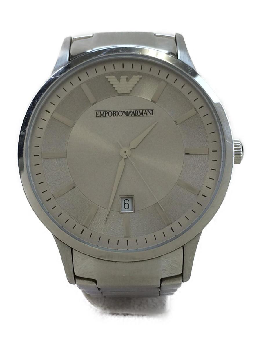 EMPORIO ARMANI(エンポリオアルマーニ) / クォーツ 腕時計 ステンレス アナログ シルバー AR2478 | 中古品の販売 ...