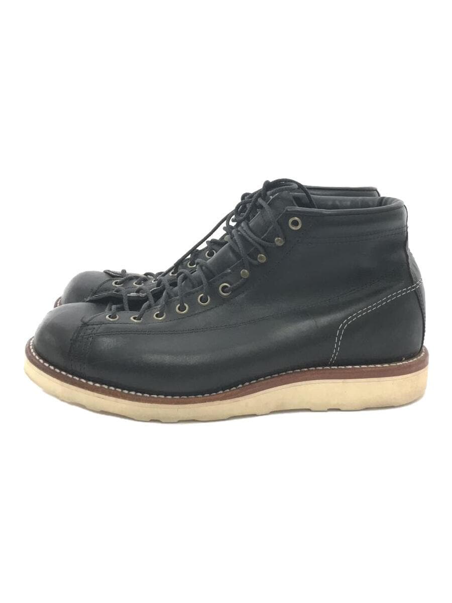 CHIPPEWA(チペワ) / 5inch BRIDGEMEN LACE-TO-TOE BOOTS/レースアップブーツ/42.5/BLK | 中古品の販売・通販ならセカンドストリート