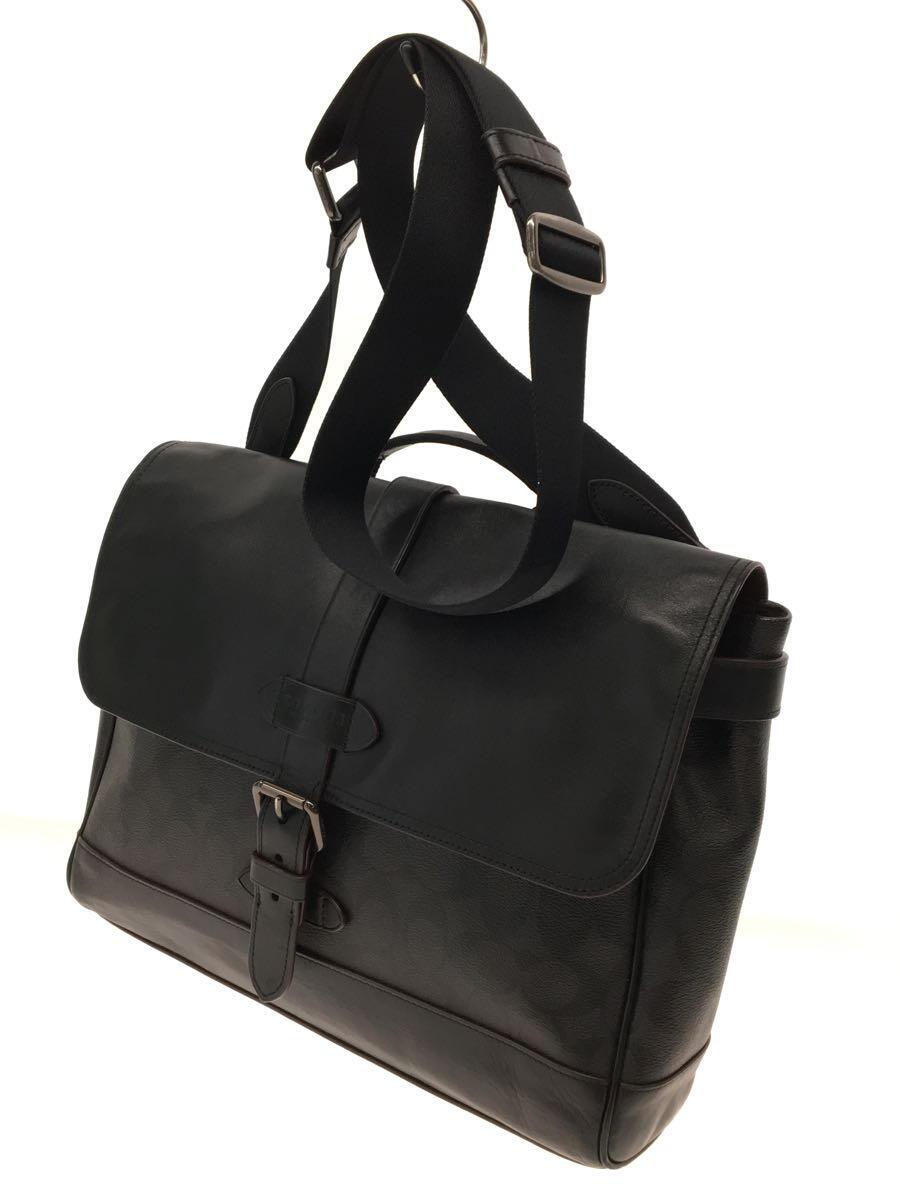 COACH(コーチ) / ショルダーバッグ/レザー/BLK/総柄/F50051/コーチ | 中古品の販売・通販ならセカンドストリート