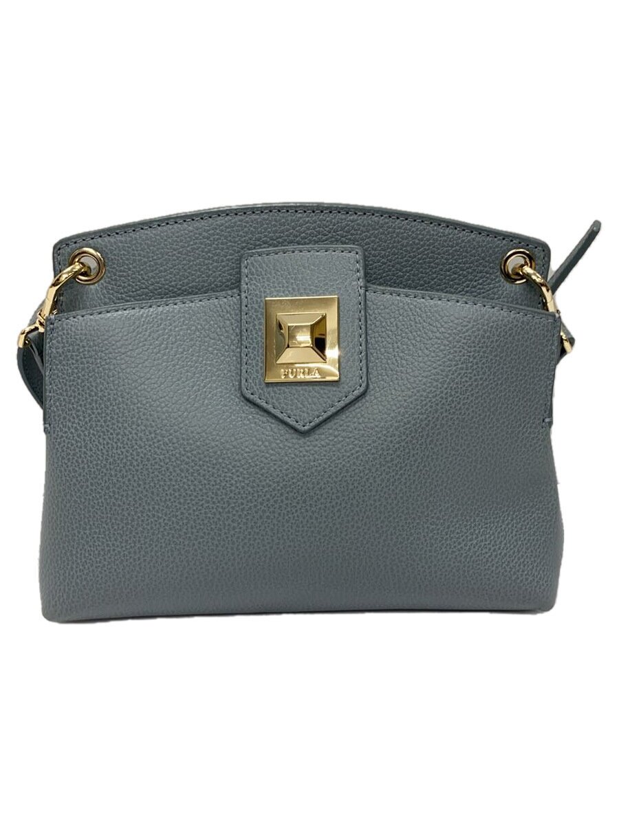 FURLA(フルラ) / ANNA/ショルダーバッグ/レザー/BLU | 中古品の販売・通販ならセカンドストリート