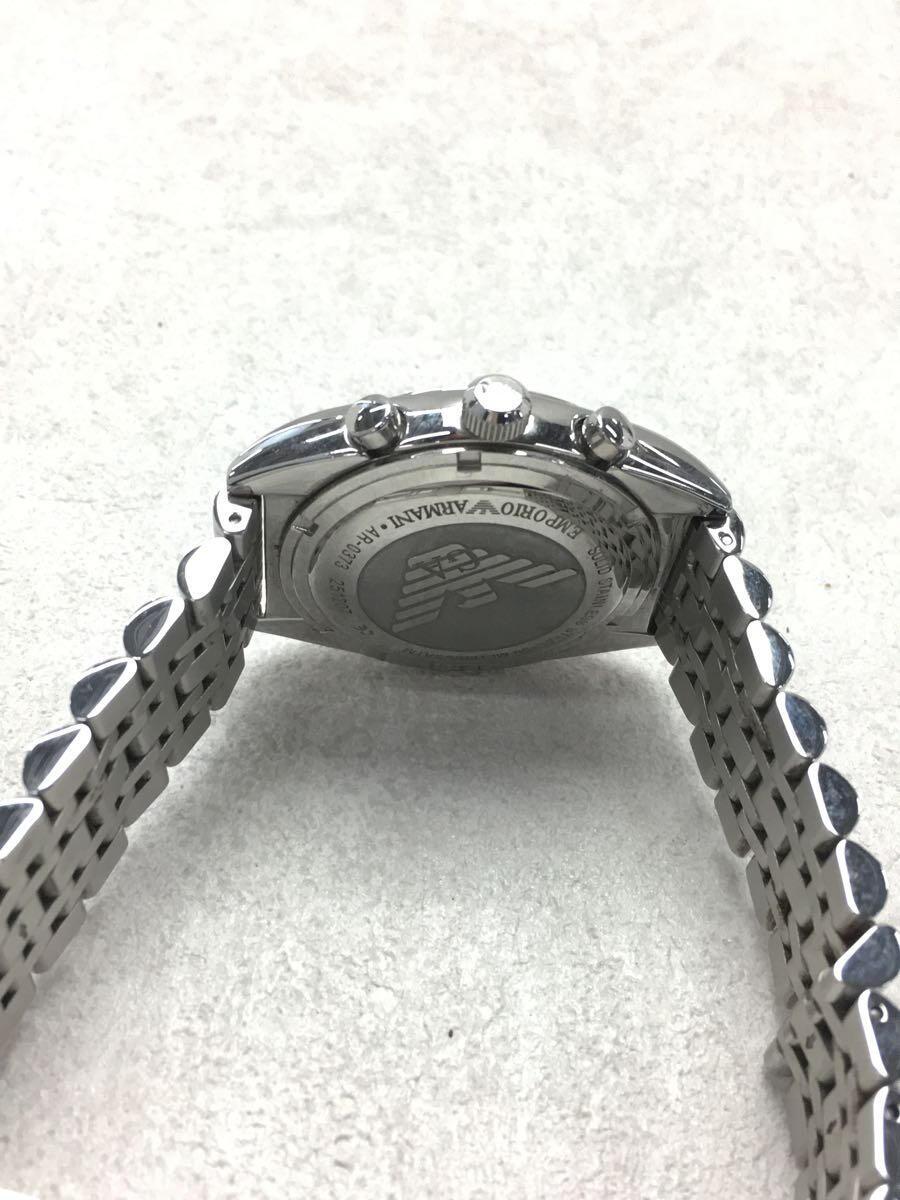 EMPORIO ARMANI(エンポリオアルマーニ) / AR-0373/クォーツ腕時計/アナログ/ステンレス/SLV/SS | 中古品の販売 ...