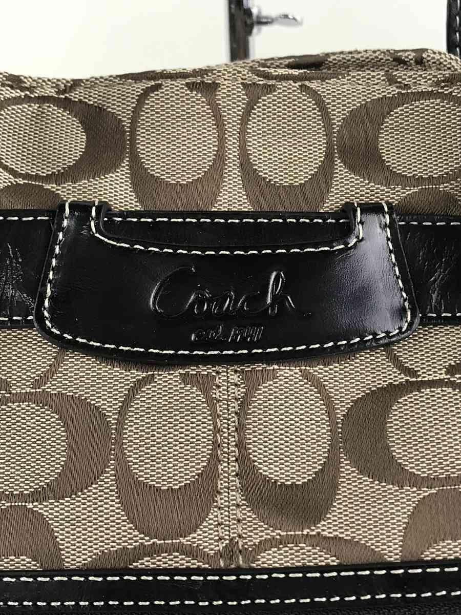 COACH(コーチ) / ショルダーバッグ/キャンバス/GRN/総柄 | 中古品の販売・通販ならセカンドストリート