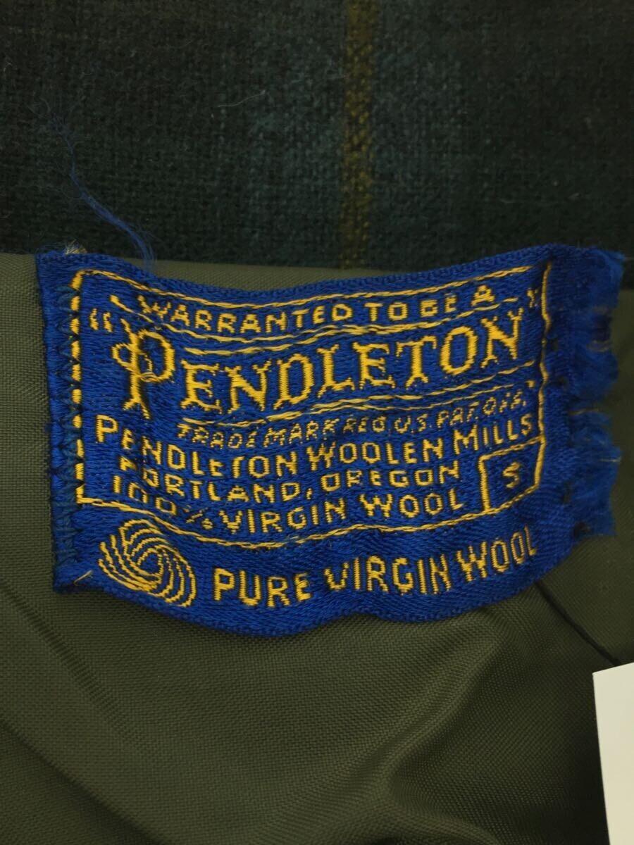 PENDLETON(ペンドルトン) / 60s/テーラードジャケット/クルミボタン/S/ウール/GRN/シャドーチェック | 古着の販売・通販ならセカンドストリート