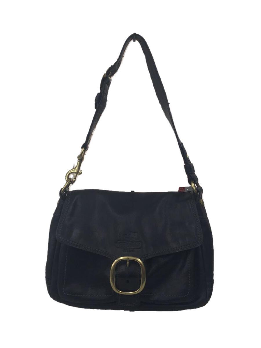 COACH(コーチ) / ショルダーバッグ/レザー/BLK/無地/F0869-12405 | 中古品の販売・通販ならセカンドストリート