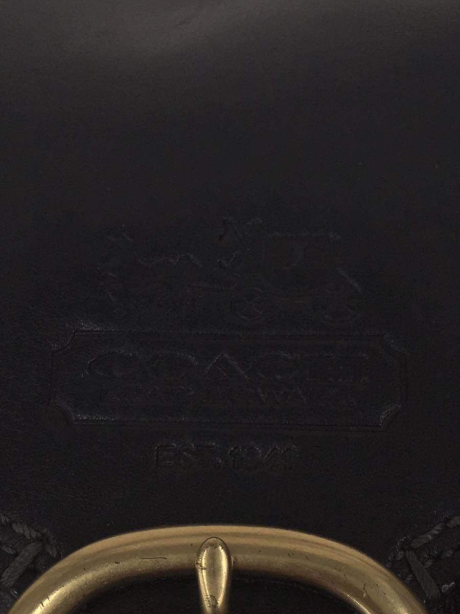 COACH(コーチ) / ショルダーバッグ/レザー/BLK/無地/F0869-12405 | 中古品の販売・通販ならセカンドストリート