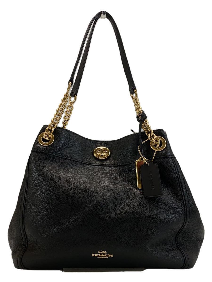 COACH(コーチ) / バッグ/レザー/BLK | 中古品の販売・通販ならセカンドストリート