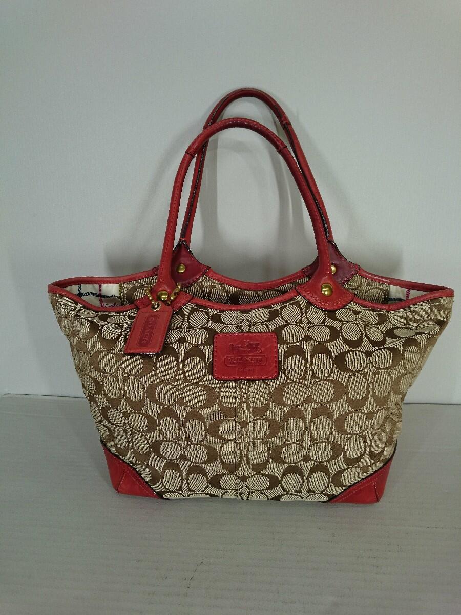 COACH(コーチ) / トートバッグ/キャンバス/ブラウン/総柄/コーチ/中古/12369 | 中古品の販売・通販ならセカンドストリート
