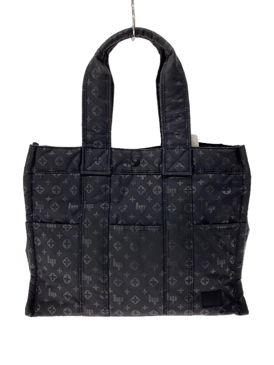 HEAD PORTER(ヘッドポーター) / トートバッグ/ナイロン/BLK/モノグラム | 中古品の販売・通販ならセカンドストリート