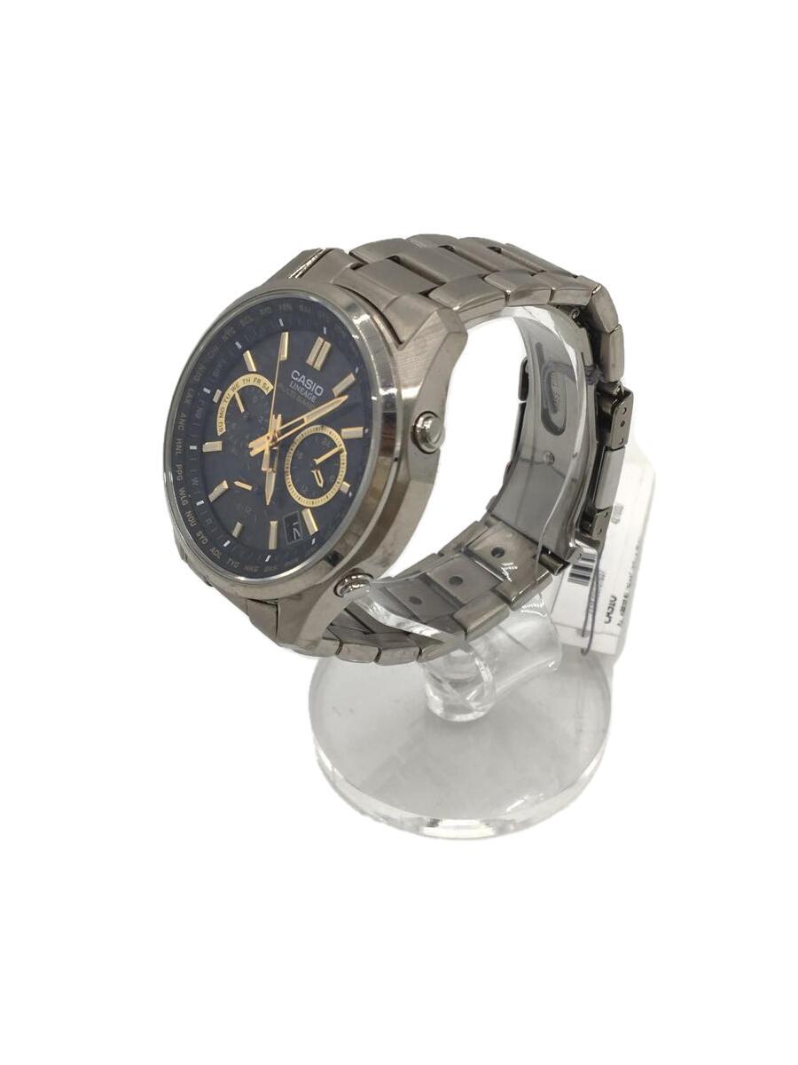 CASIO(カシオ) / クォーツ腕時計/5174/アナログ/ステンレス/BLK/SLV/カシオ/サムネイル | 中古品の販売・通販なら ...