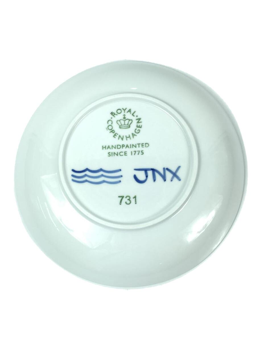 ROYAL COPENHAGEN(ロイヤルコペンハーゲン) / ブルーフルーテッド/プレート/731/WHT | 中古品の販売・通販なら ...