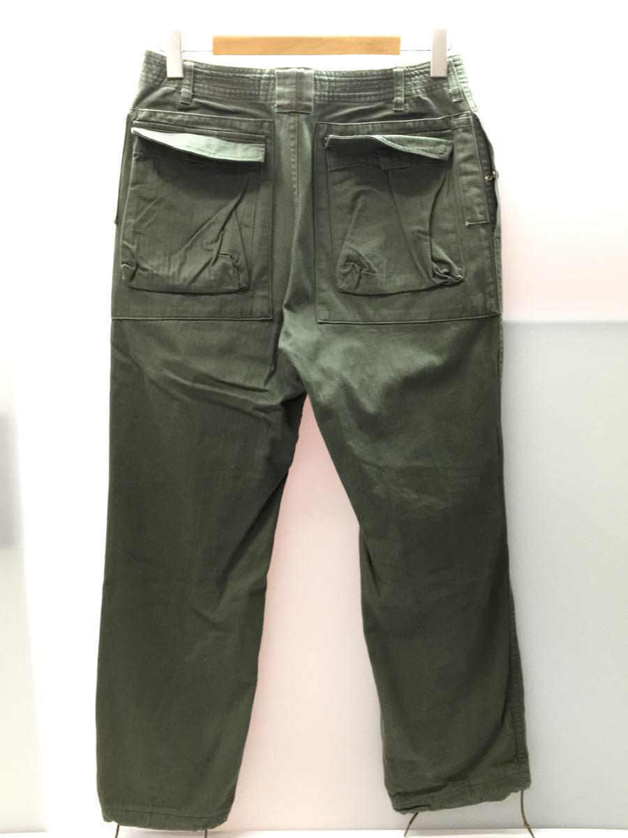 SASSAFRAS(ササフラス) / DIG CREW PANTS/ヘリンボーン/ボトム/M/コットン/カーキ/ササフラス | 古着の販売 ...