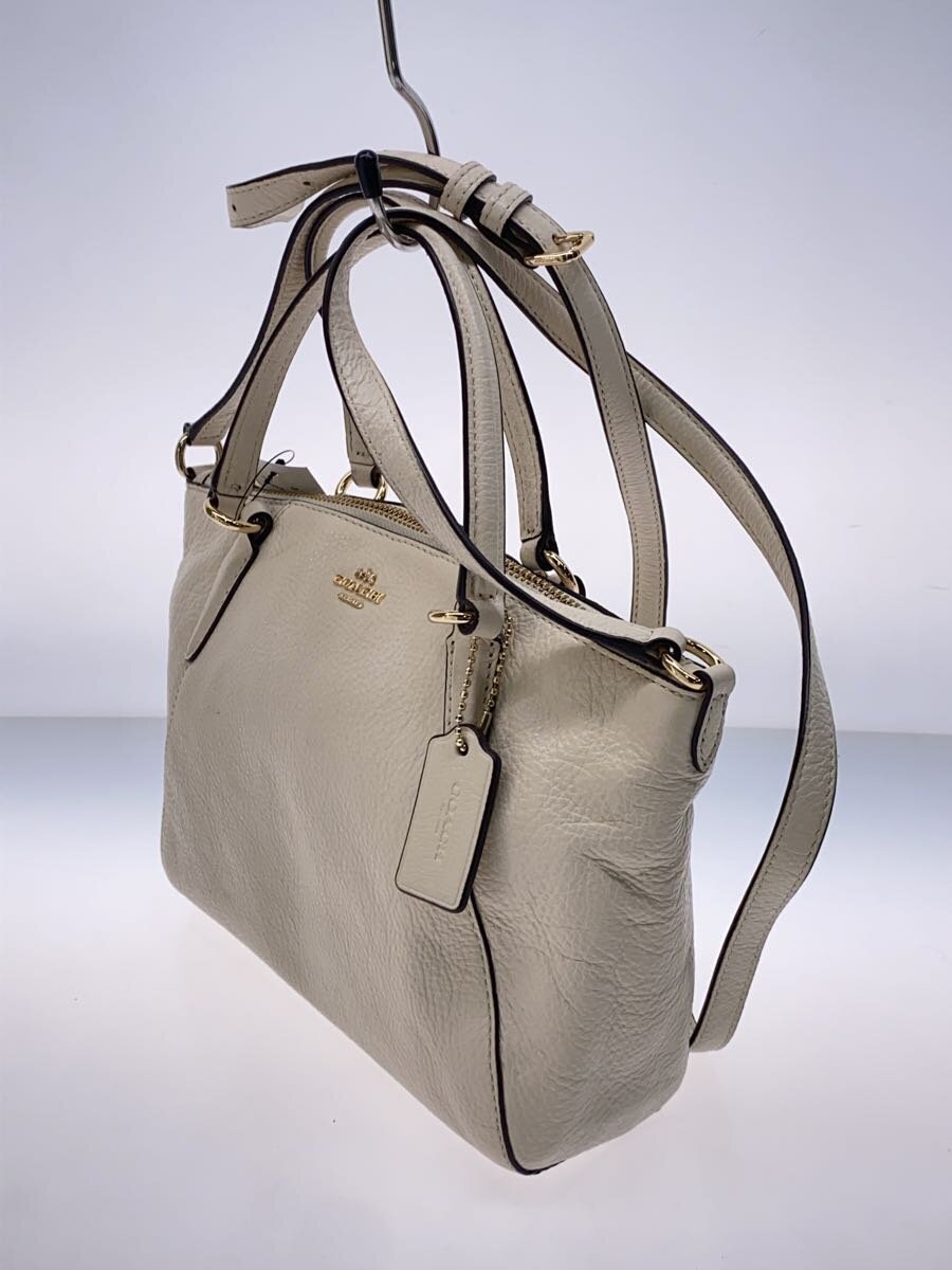 COACH(コーチ) / ショルダーバッグ/レザー/CRM/無地/F57563 | 中古品の販売・通販ならセカンドストリート