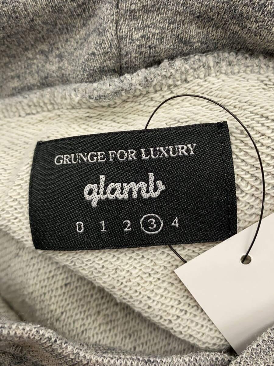 glamb(グラム) / Viola hoodie/3/コットン/GRY/無地/GB17AT/CS14 | 古着の販売・通販ならセカンドストリート