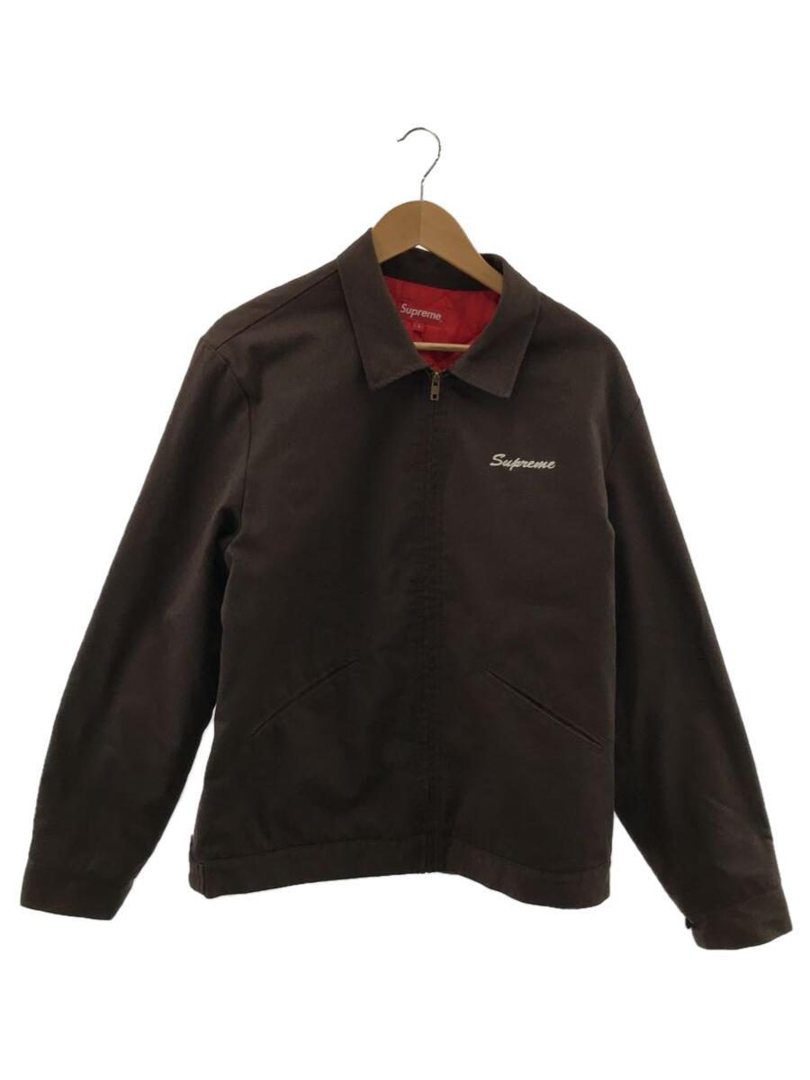 Supreme(シュプリーム) / 16FW/PLAYBOY WORK JACKET/ジャケット/L/ポリエステル/ブラウ/16AW/プレイボーイ | 古着の販売・通販ならセカンドストリート