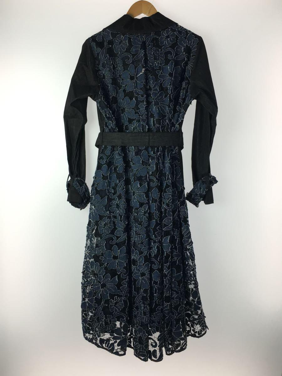 AMERI(アメリヴィンテージ) / トレンチコート/--/ポリエステル/インディゴ/0191720480 | 古着の販売・通販ならセカンドストリート