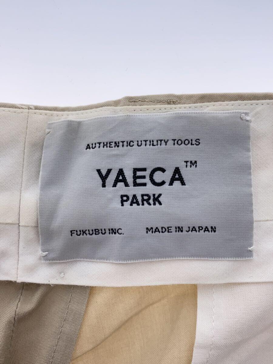 YAECA(ヤエカ) / PARK/1タック/ボトム/32/コットン/BEG/156084 | 古着の販売・通販ならセカンドストリート