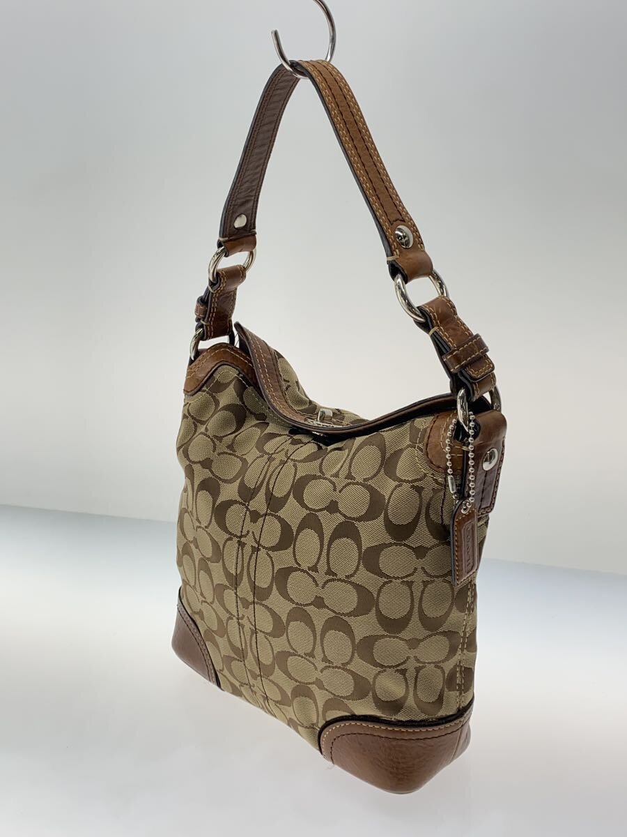 COACH(コーチ) / シグネチャー/ショルダーバッグ/キャンバス/BEG/総柄/10981 | 中古品の販売・通販ならセカンドストリート