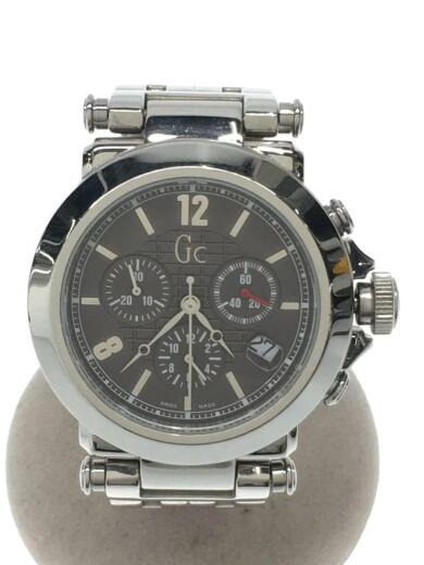 GUESS(ゲス) / クォーツ腕時計/アナログ/GRY/GRY/GC30000/GUESS COLLECTION | 中古品の販売・通販なら ...