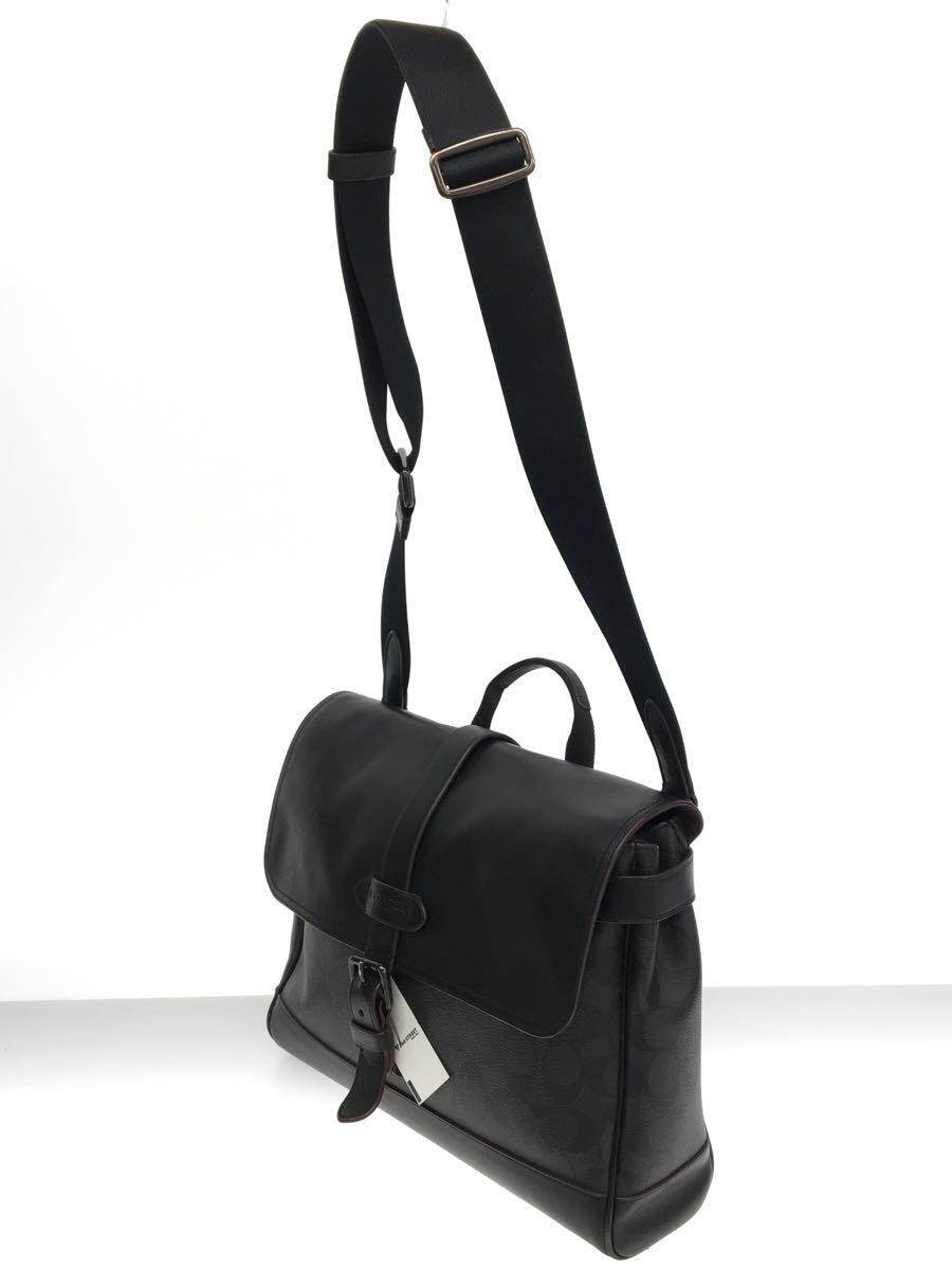 COACH(コーチ) / ショルダーバッグ/レザー/ブラック/総柄/F50051/スレキズあり | 中古品の販売・通販ならセカンドストリート