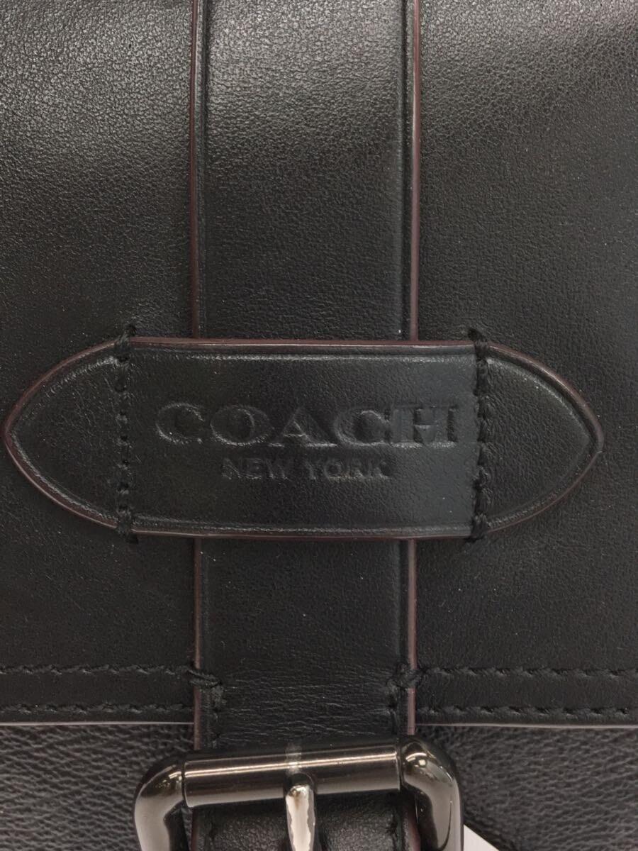 COACH(コーチ) / ショルダーバッグ/レザー/ブラック/総柄/F50051/スレキズあり | 中古品の販売・通販ならセカンドストリート