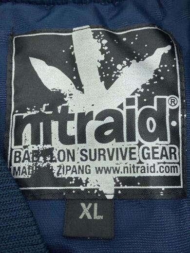 Nitraid(ナイトレイド) / スタジャン/XL/ナイロン/NVY | 古着の販売・通販ならセカンドストリート