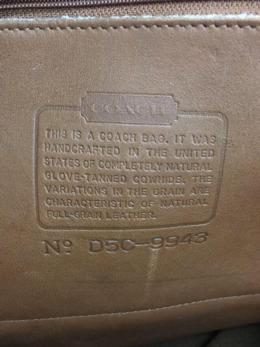 COACH(コーチ) / リュック/レザー/BRW/9943 | 中古品の販売・通販ならセカンドストリート