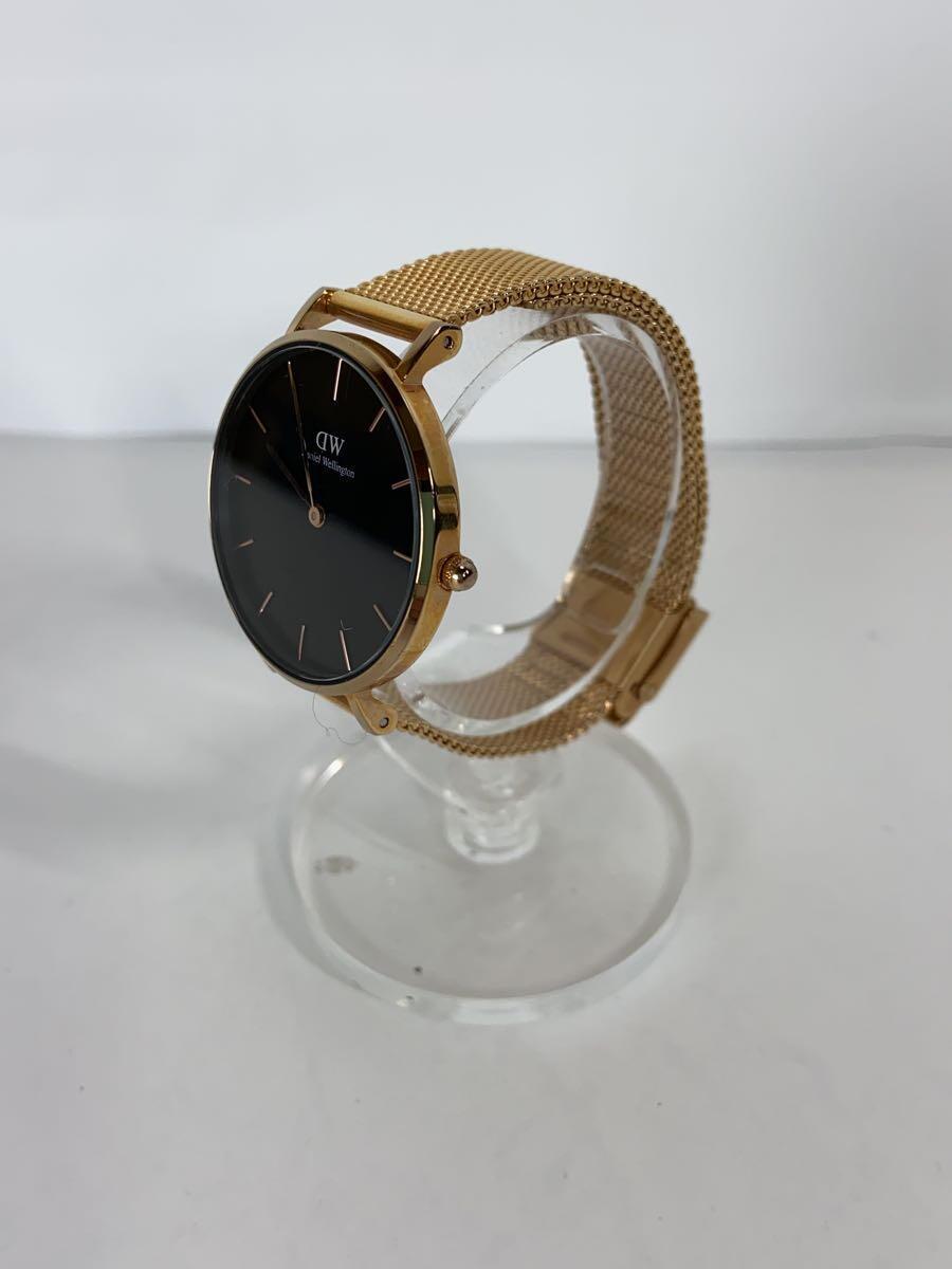 Daniel Wellington(ダニエルウェリントン) / クォーツ腕時計/アナログ/ステンレス/BLK/GLD/DW00100161 ...