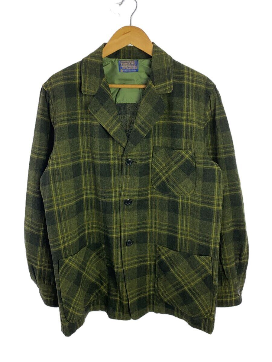 PENDLETON(ペンドルトン) / 60s後半～70s後半/テーラードジャケット/M/ウール/GRN/チェック | 古着の販売・通販ならセカンドストリート