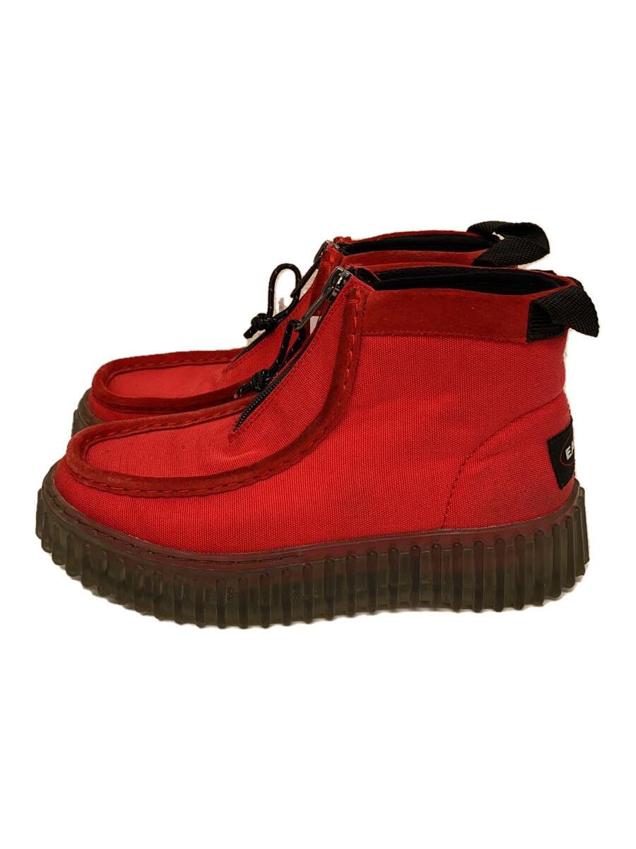 Clarks(クラークス) / Torhill Zip/ブーツ/24cm/RED/26175905 | 中古品の販売・通販ならセカンドストリート
