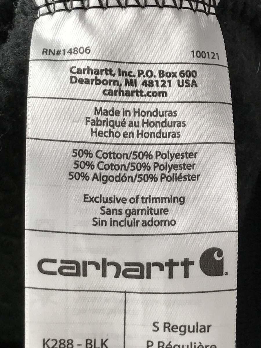 Carhartt(カーハート) / カーハート/袖プリントプルオーバーパーカー/S/コットン/BLK/毛羽立有/K288-BLK | 古着の ...