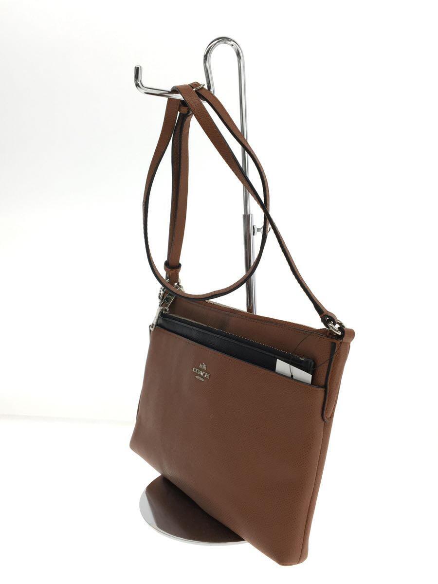 COACH(コーチ) / コーチ/ショルダーバッグ_オールレザー/レザー/BRW | 中古品の販売・通販ならセカンドストリート