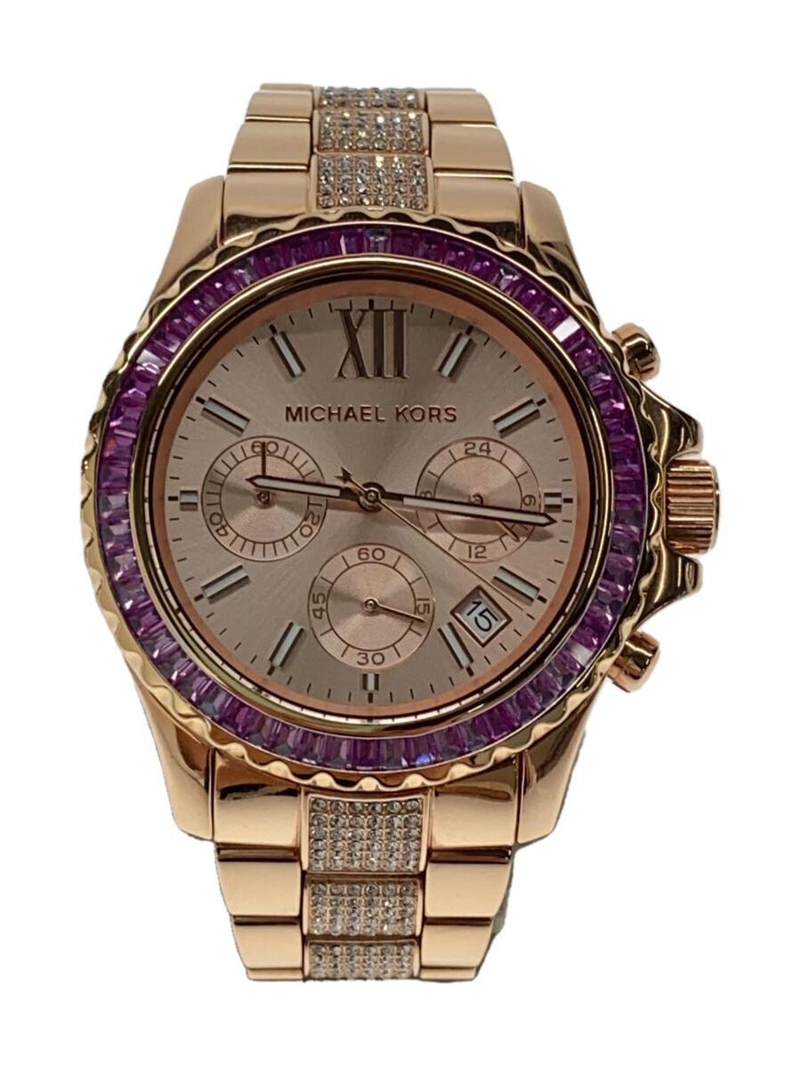 MICHAEL KORS(マイケルコース) / クォーツ腕時計/アナログ/ステンレス/PNK/GLD/MK-7211 | 中古品の販売・通販 ...