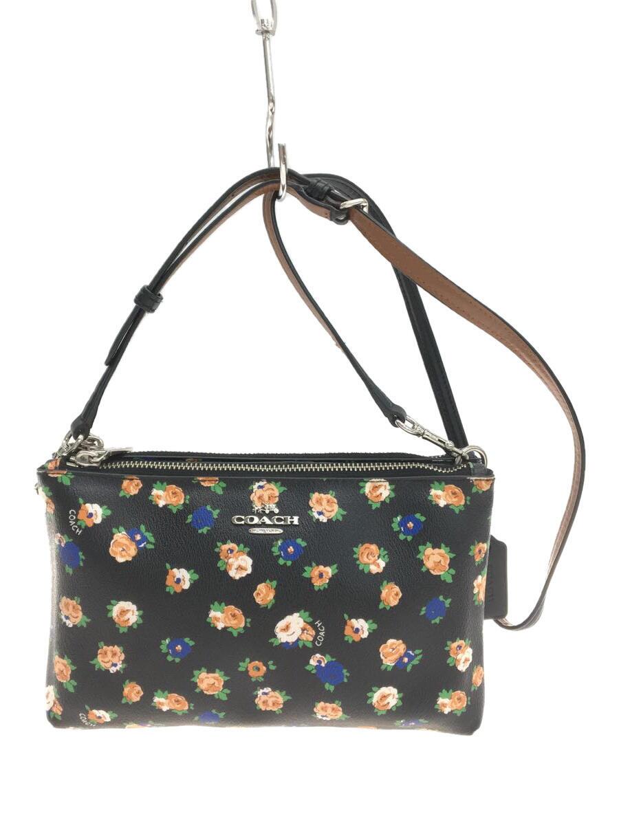 COACH(コーチ) / COACH/ショルダーバッグ_アート_花柄/PVC/BLK/花柄 | 中古品の販売・通販ならセカンドストリート