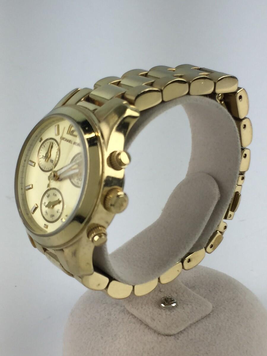MICHAEL KORS(マイケルコース) / マイケルコース/クォーツ腕時計/アナログ/WHT/GLD/MK5384 | 中古品の販売・通販 ...
