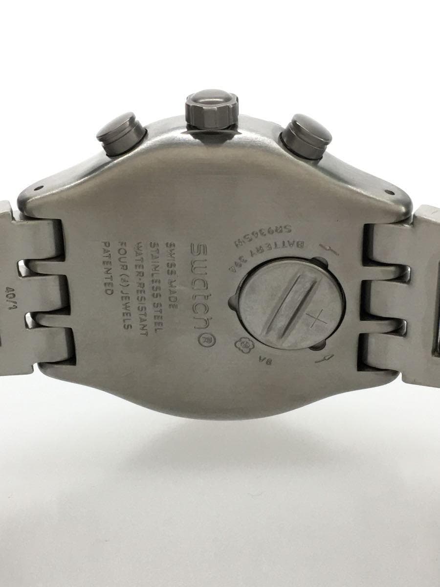 SWATCH(スウォッチ) / クォーツ腕時計/アナログ/ステンレス/カーキ/スウォッチ/YVS488G | 中古品の販売・通販ならセカンドストリート