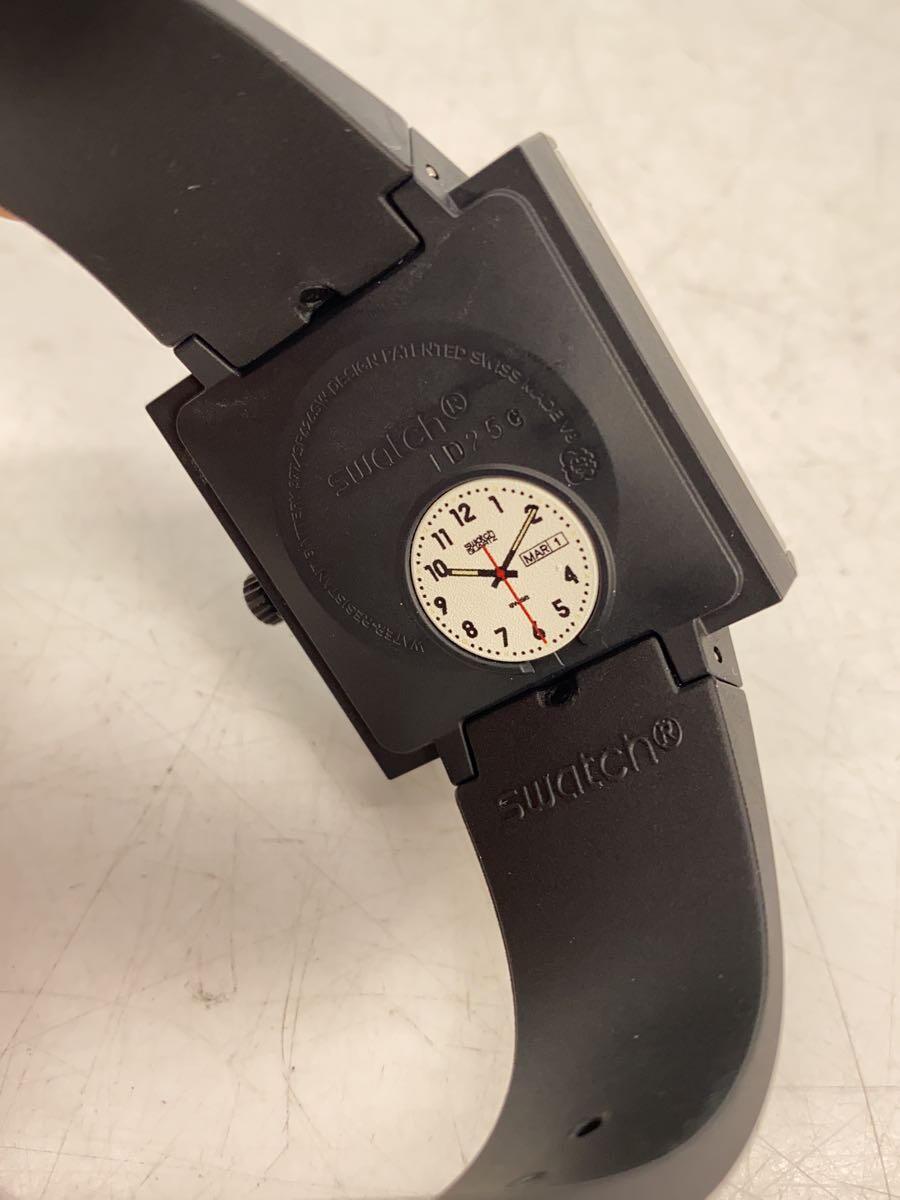 SWATCH(スウォッチ) / 腕時計/アナログ/ラバー/WHT/so34b700 | 中古品の販売・通販ならセカンドストリート