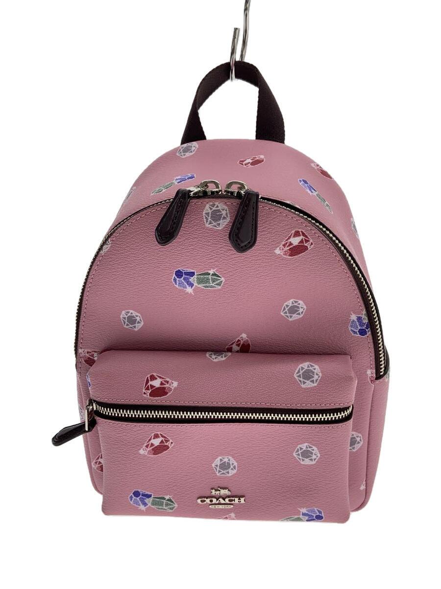 COACH(コーチ) / リュック/レザー/PNK/総柄/F72817 | 中古品の販売・通販ならセカンドストリート