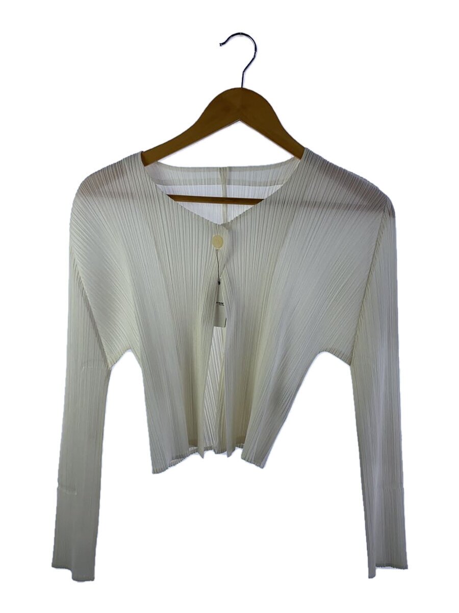 PLEATS PLEASE ISSEY MIYAKE(プリーツプリーズイッセイミヤケ) / ジャケット/3/ポリエステル/WHT/PP01 ...