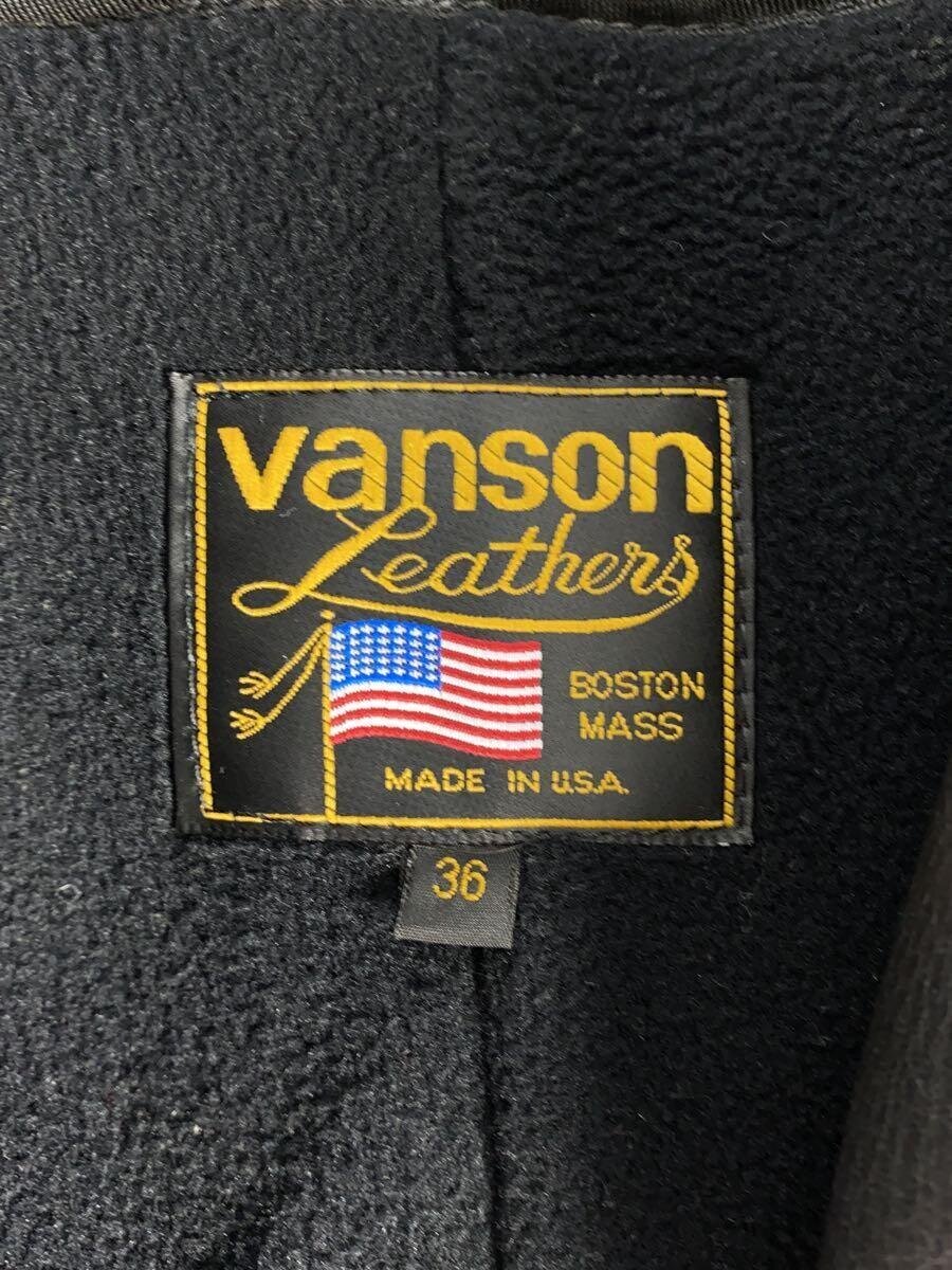 VANSON(バンソン) / VANSON シングルライダースジャケット/36/レザー/TYPE-B/タイプB/USA製 | 古着の販売・通販ならセカンドストリート