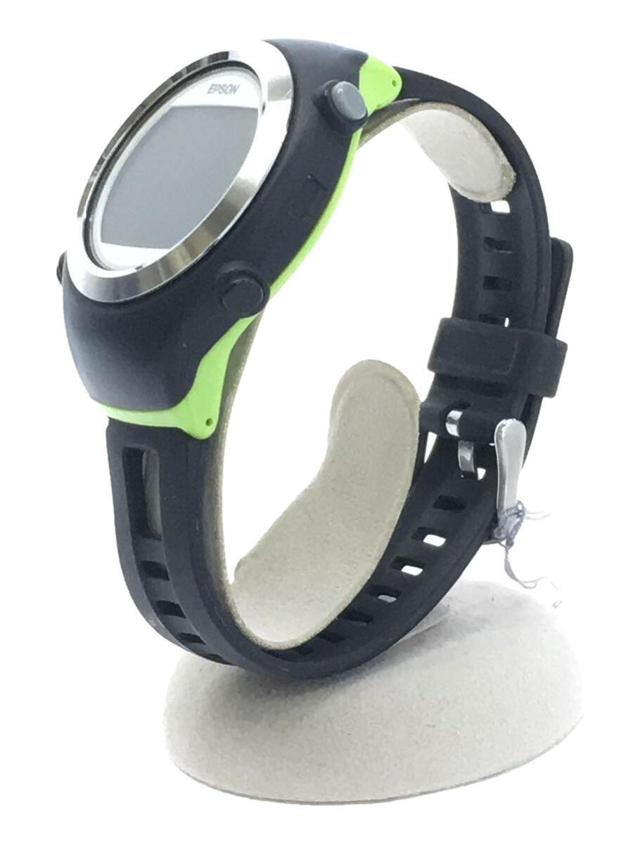 EPSON(エプソン) / GPSギア/WristableGPS/SF-310/腕時計/デジタル/ラバー/BLK | 中古品の販売・通販ならセカンドストリート